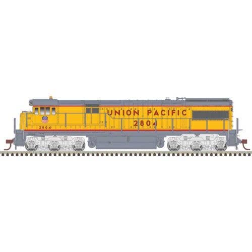 Atlas - GE U28C - Standard DC - Master(R) Silver - Union Pacific #2807 (Armour Yellow, gray, red ...