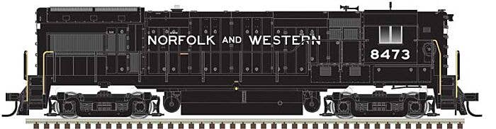 Atlas - GE U30B High Nose - Standard DC - Master(R) Silver - Norfolk & Western #8473 (black ...
