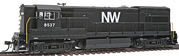 Atlas - GE U30B Phase II High Nose - Standard DC - Master(R) Silver - Norfolk & Western #8537 ...