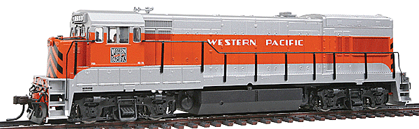 Atlas - GE U30B Phase II - Standard DC - Master(R) Silver - Western Pacific #758 - 150-10000448