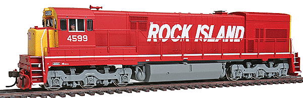 Atlas - GE U30C Low Nose - Standard DC - Master(R) Silver - Rock Island #4599 - 150-10000880