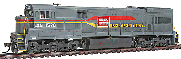 Atlas - GE U30C Low Nose - Standard DC - Master(R) Silver - Family Lines #1570 (L&N) - 150-10000883