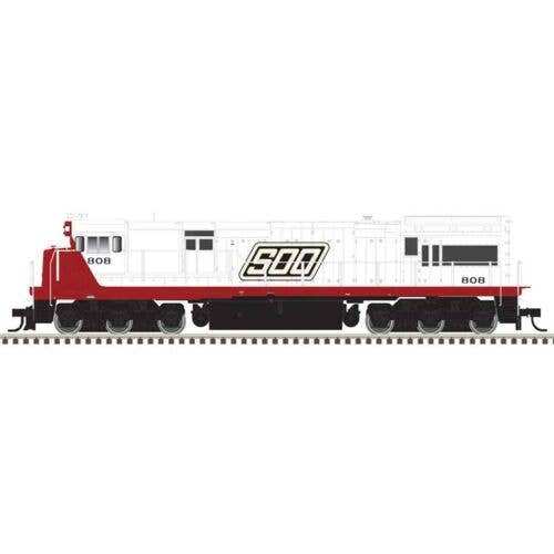 Atlas - GE U30C Low Nose - Standard DC - Master(R) Silver - Soo Line #802 (white, red, black ...