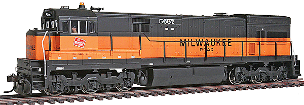 Atlas - GE U30C Low Nose w/Sound & DCC - Master(R) Gold - Milwaukee Road #5657 - 150-10000902