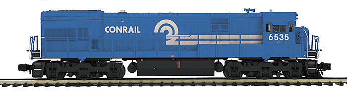 MTH - GE U30C w/Proto-Sound 3.0 - 3-Rail - Premier(R) - Conrail (blue ...