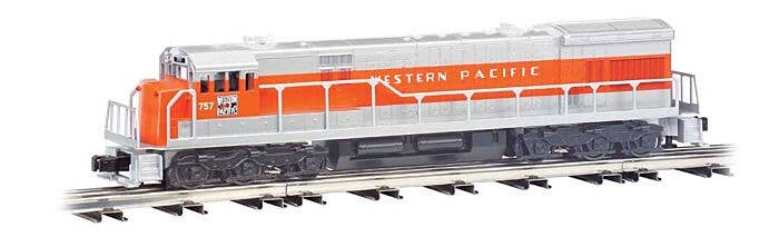 Bachmann - GE U33C - 3-Rail w/Horn & Bell - Williams(TM) - Western Pacific - 160-22218