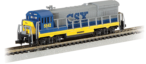 Bachmann - GE U36B - Standard DC - CSX Transportation - 160-64068