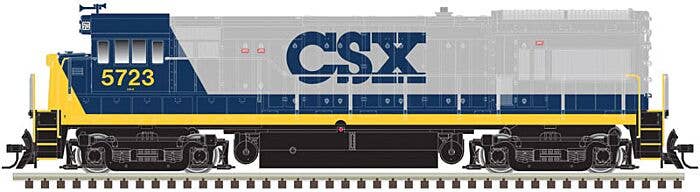 Atlas - GE U36B - Standard DC - Master(R) Silver - CSX 5764 (blue, gray ...