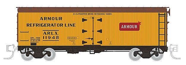 Rapido - General American 37' Wood Meat Reefer 4-Pack - Ready to Run ...