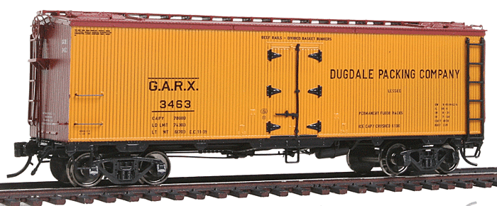 Rapido - General American 37' Wood Meat Reefer - Ready to Run - Dugdale ...