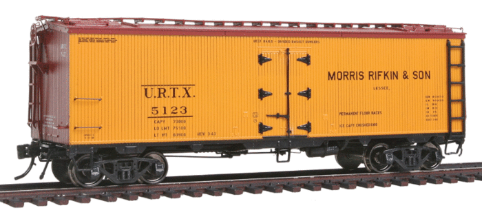 Rapido - General American 37' Wood Meat Reefer - Ready to Run - Morris ...