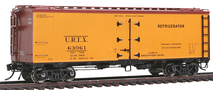 Rapido - General American 37' Wood Meat Reefer - Ready to Run - Union ...