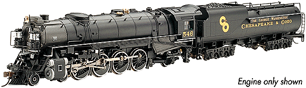 Bachmann - George Washington Steam Passenger Set - Chesapeake & Ohio ...