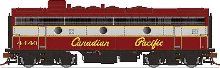 Rapido - GMD F7B - LokSound & DCC - Canadian Pacific 4440 (maroon, gray ...