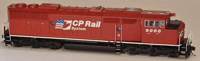 Bowser - GMD SD40-2F - Standard DC - Executive Line - Canadian Pacific #9022 (Candy Apple Red ...