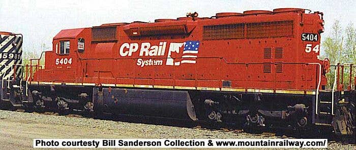 Bowser - GMD SD40 - Standard DC - Executive Line - Canadian Pacific 5413 (ex-QNSL, red, Dual ...