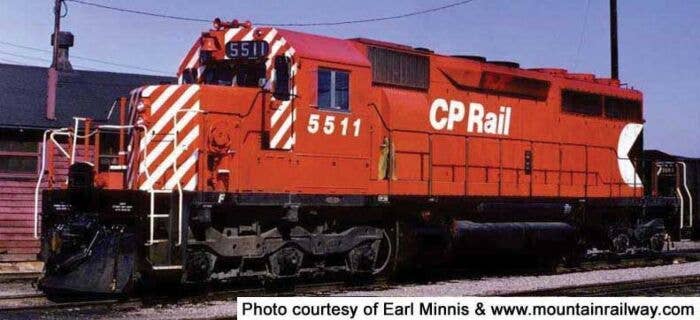 Bowser - GMD SD40 - Standard DC - Executive Line - Canadian Pacific 5511 (Experimental, red, 5 ...