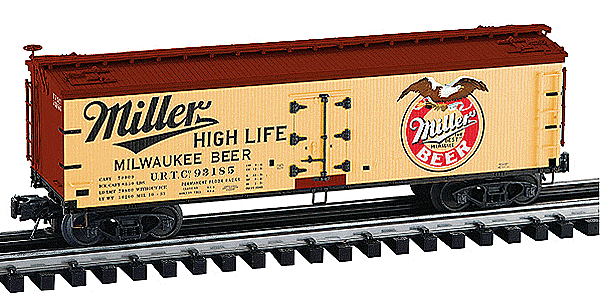 K-Line - Gold Line(TM) 40' Wood Sided Reefer - Miller Beer - 401-7426402