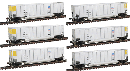 Walthers - Gold Line(TM) Bethgon Coalporter Gondola 6-Pack Ready to Run ...