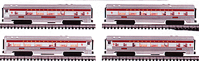 K-Line - Gold Line(tm) Extruded Aluminum 15" Congressional Car 4-Pac ...