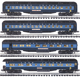 K-Line - Gold Line(tm) Heavyweight Passenger Car 4-Pac - Long Island ...