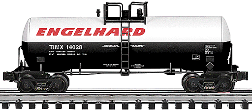 K-Line - Gold Line(tm) Modern Tank Car - Engelhard Caustic Soda #14028 ...