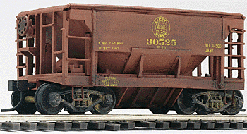 Walthers - Gold Line(TM) Ore Car 4-Pack Ready to Run - Duluth, Missabe ...