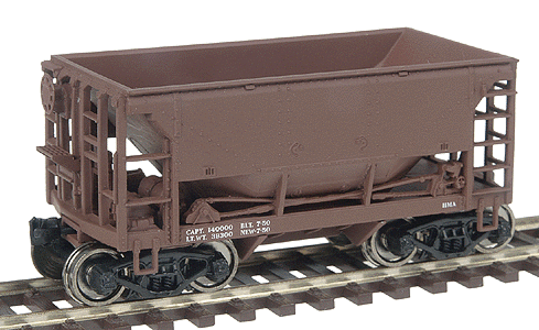 Walthers - Gold Line(TM) Ore Car 4-Pack Ready to Run - Data Only - 932-4408
