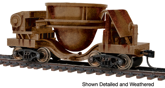 Walthers - Gold Line(TM) Slag Car Ready to Run - Undecorated - 932-3142