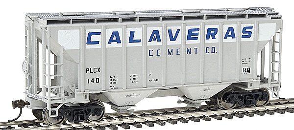 Walthers - Gold Line(TM) Trinity 2-Bay Cement Service Covered Hopper ...