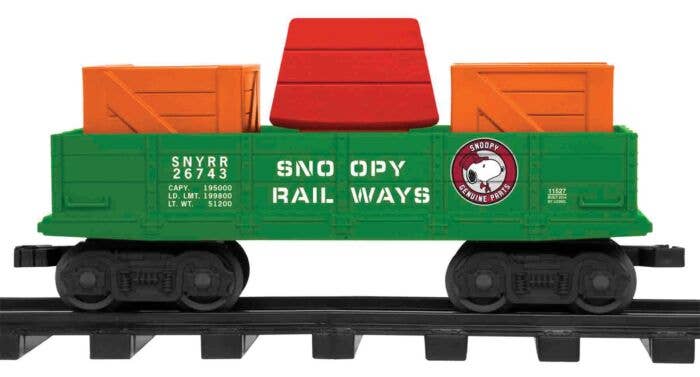 Lionel - Gondola - Snoopy Railroad - 434-711527