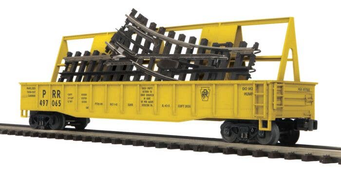 MTH - Gondola w/ScaleTrax O-31 Turnout Load - 3-Rail - Ready to Run ...