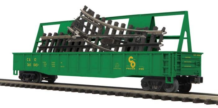 MTH - Gondola w/ScaleTrax O-31 Turnout Load - 3-Rail - Ready to Run ...
