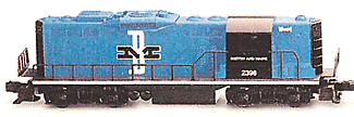 Lionel - GP 9 A-B-A Diesel Locomotive set - Boston and Maine - 434-611843