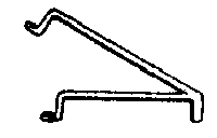 Utah Pacif - Grab Irons - Corner, Brass pkg(2) - 755-55