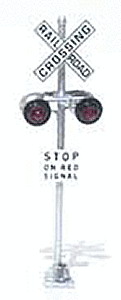 NJ Intl - Grade Crossing Signals - Crossbucks w/Lights Facing Both ...