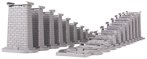 MTH - Graduated Trestle System for Lionel FasTrack - RealTrax - 24 ...