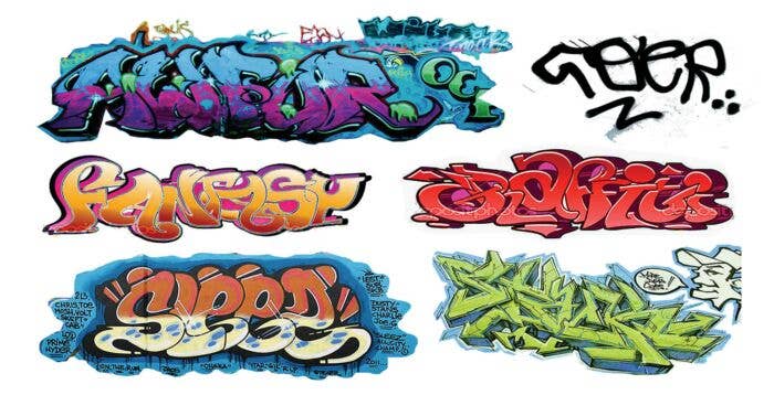 T2 Decals - Graffiti Decals - Set #42 - 721-HOGRAF042
