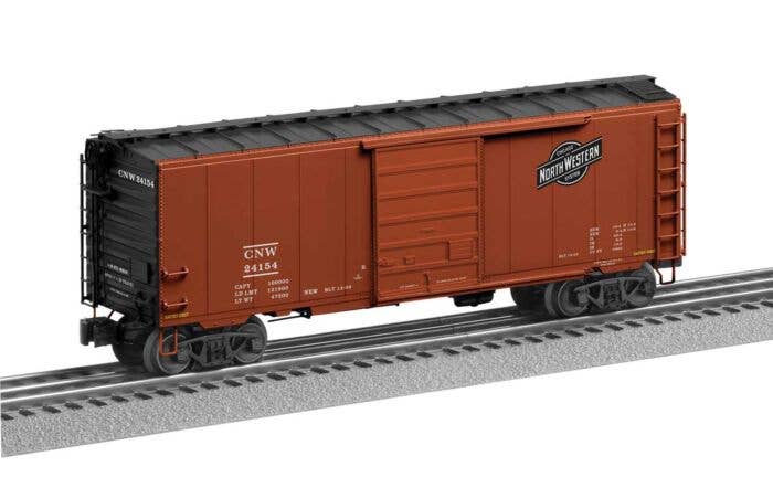 Lionel - Grain Door Boxcar - 3-Rail - Ready to Run - Chicago & North ...