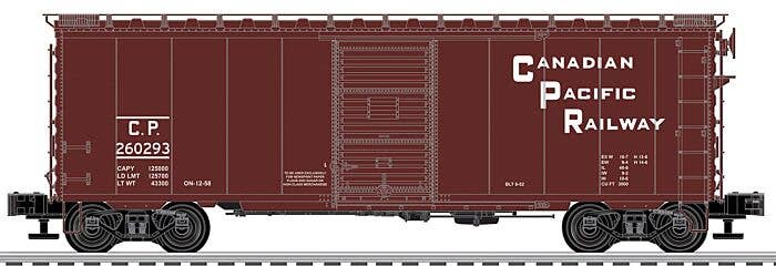 Lionel - Grain Door Boxcar - 3-Rail Ready to Run - Canadian Pacific ...