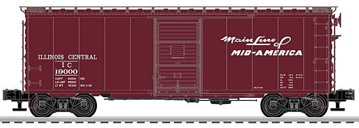 Lionel - Grain Door Boxcar - 3-Rail Ready to Run - Illinois Central ...