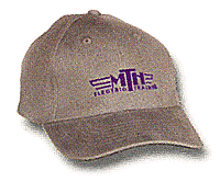 MTH - Gray Felt Baseball Cap - Gray w/Purple MTH Logo - 507-601327