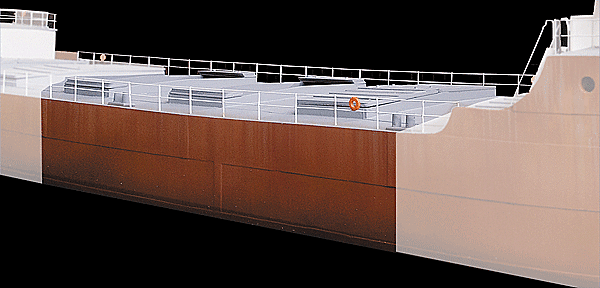 Sylvan - Great Lakes Ore Boat - Kit - Center Hull & Deck Only; Each ...