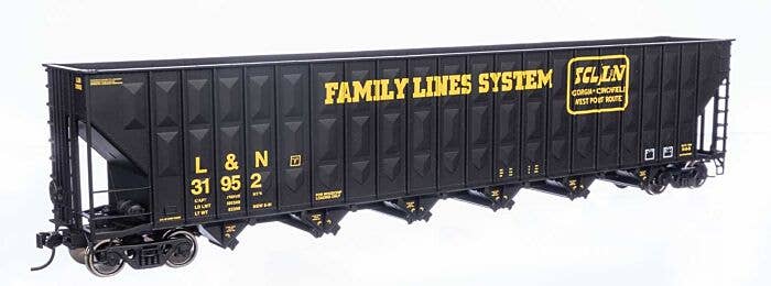 Walthers - Greenville 7,000 Cubic Foot Wood Chip Hopper - Ready to Run ...