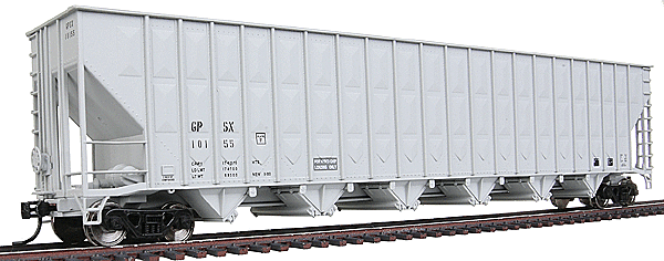 Walthers - Greenville 7,000 Cubic Foot Wood Chip Hopper - Ready to Run ...
