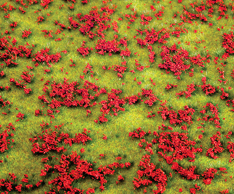 Faller - Ground Cover - Flowering Meadow (red) - 272-180460
