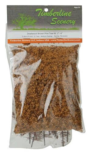 Timberline - Grow-A-Tree (Smashed Trees) - Kit - Deadwood Brown 2 - 4 ...