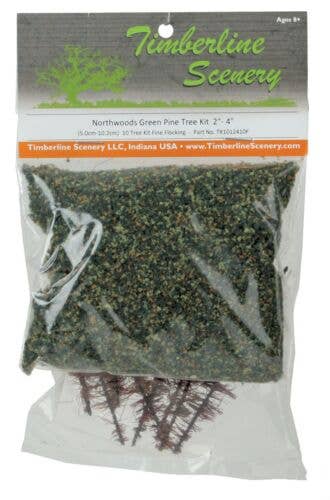 Timberline - Grow-A-Tree (Smashed Trees) w/Fine Flocking - Kit ...