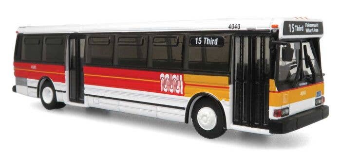 Iconic Replicas - Grumman 870 Transit Bus - Assembled - San Francisco ...