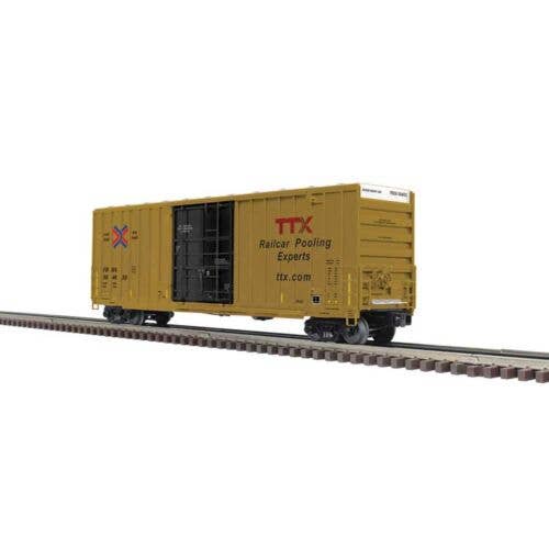 Atlas O - Gunderson 50' High-Cube Boxcar - 2-Rail - Ready to Run - Premier - TTX (As-Delivered ...
